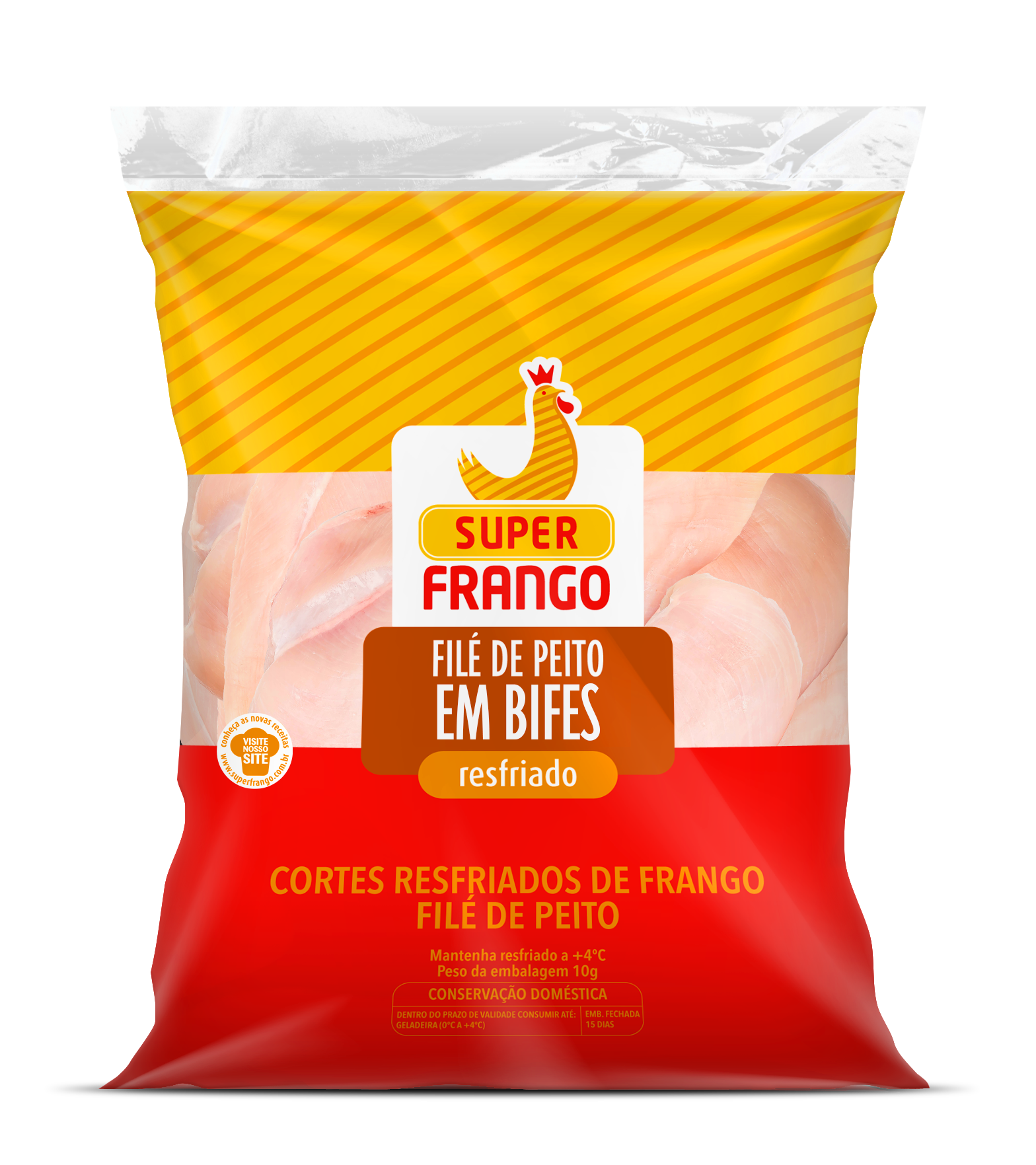 Filé de Peito em bifes – SuperFrango Filé de Peito em bifes – SuperFrango
